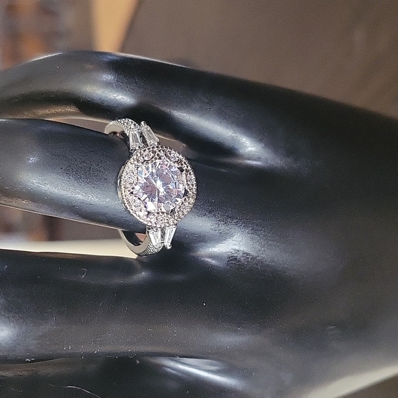 Jewelry | Ss Simulated Diamond Ring | Poshmark
